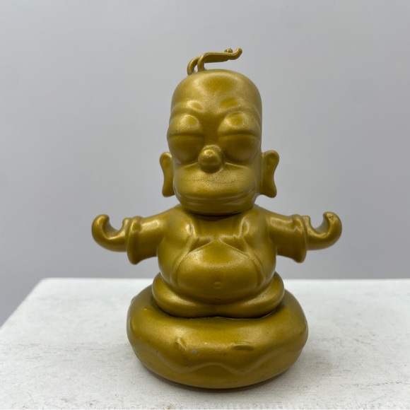Toys | 3 Homer Simpson Gold Buddah Kidrobot Collectible Creator Matt ...